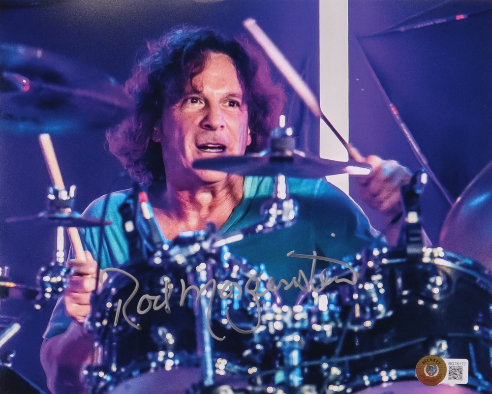 Rod Morgenstein Signed 8x10 Photo (Beckett) | Pristine Auction