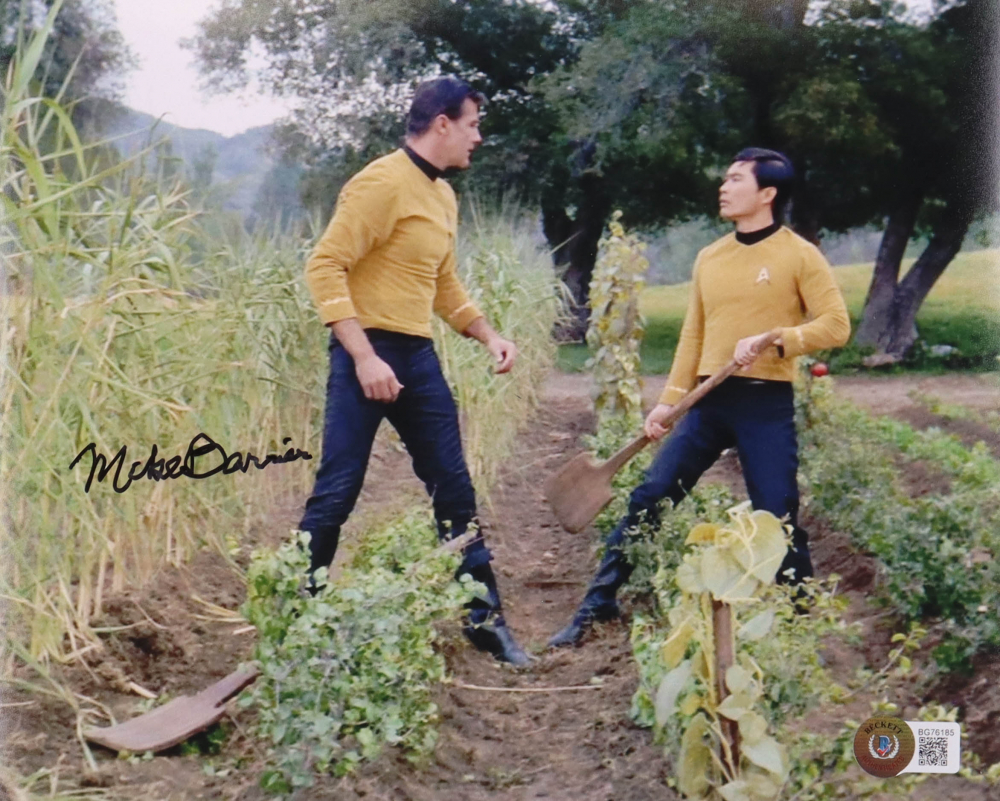 Mike Barrier Signed "Star Trek" 8x10 Photo (Beckett) | Pristine Auction