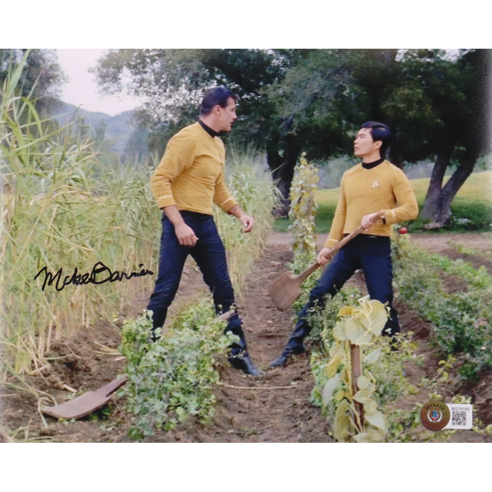 Mike Barrier Signed "Star Trek" 8x10 Photo (Beckett) | Pristine Auction