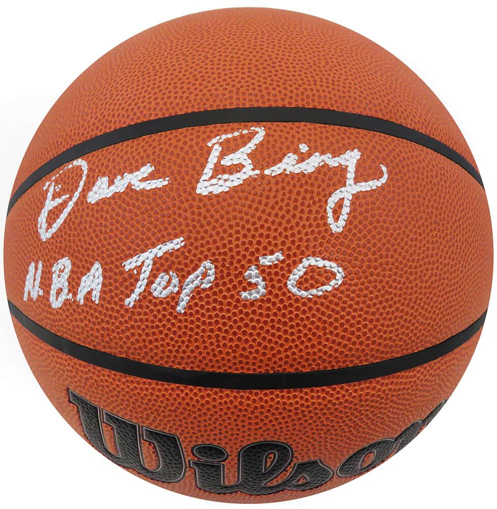 Dave Bing Signed NBA Basketball Inscribed "NBA Top 50" (Schwartz ...