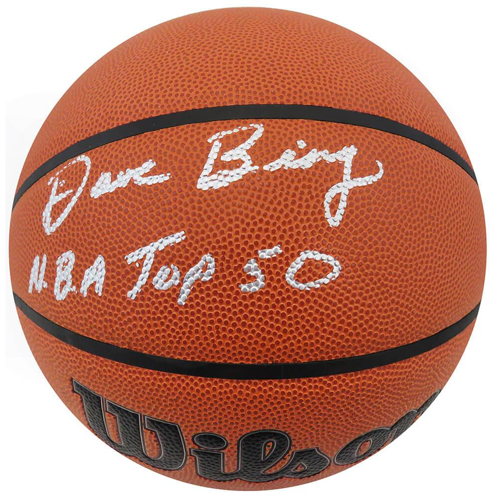 Dave Bing Signed NBA Basketball Inscribed "NBA Top 50" (Schwartz ...