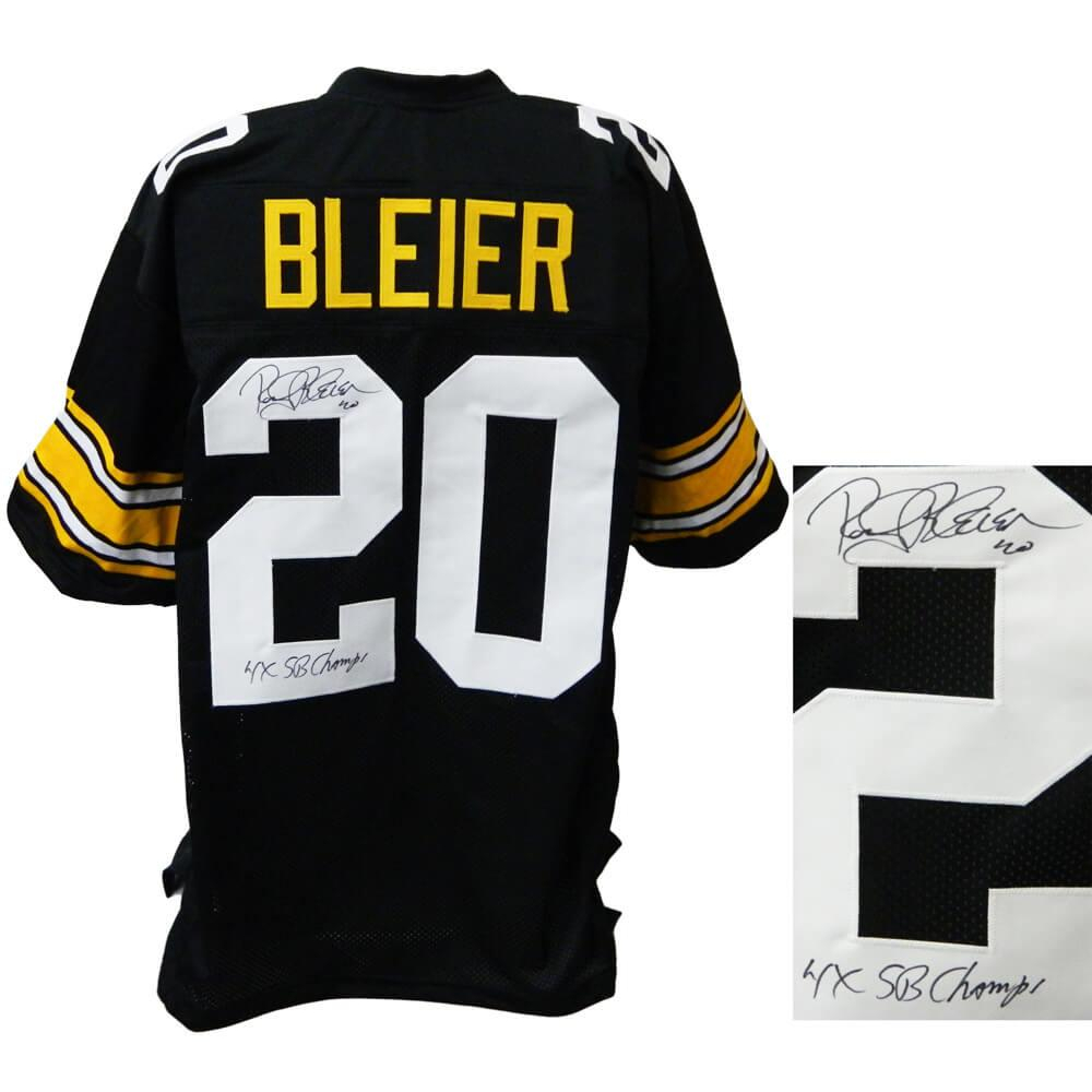 Rocky Bleier Signed Jersey Inscribed "4x SB Champs" (Schwartz) | Pristine Auction