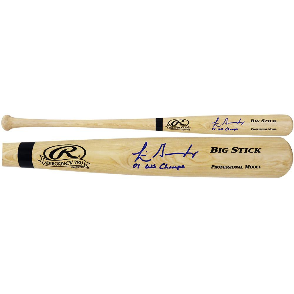 Luis Gonzalez Signed Baseball Bat Inscribed "01 WS Champs" (Schwartz ...