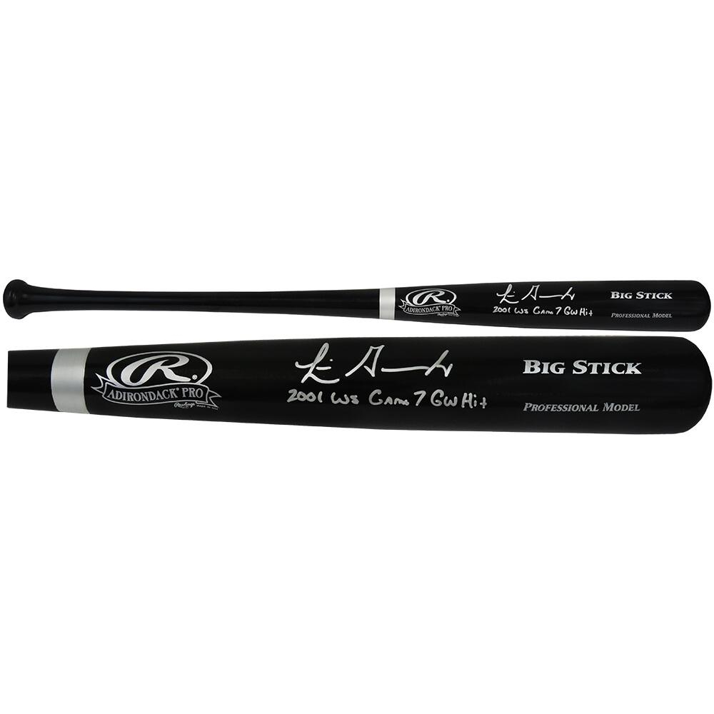 Luis Gonzalez Signed Rawlings Big Stick Baseball Bat Inscribed "2001 ...