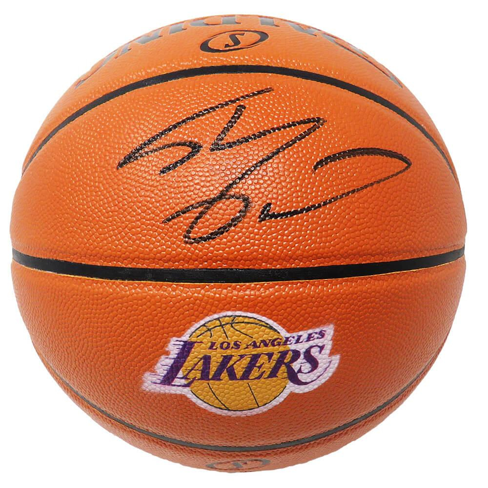 Shaquille O'Neal Signed Lakers Logo NBA Basketball (Schwartz ...