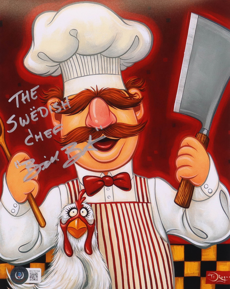 Bill Barretta Signed "The Muppet Show" 8x10 Photo Inscribed "The ...