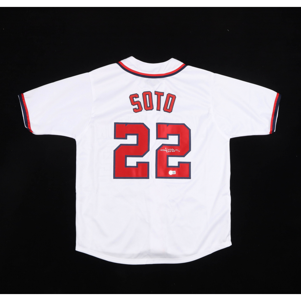 Juan Soto Signed Jersey Beckett Pristine Auction Juan Soto Signed Jersey Beckett Pristine Auction
