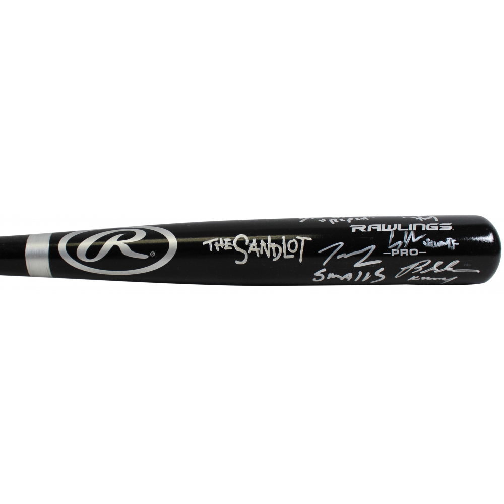 "The Sandlot" Rawlings Pro Baseball Bat Cast-Signed by (6) with Tom ...