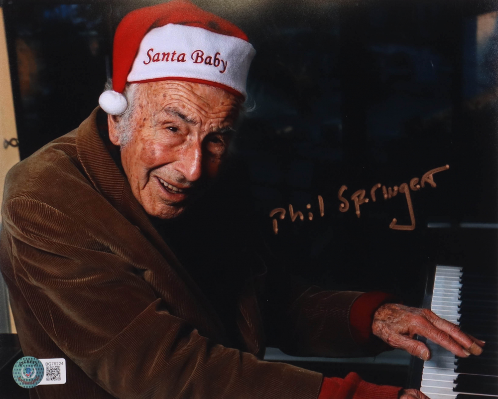 Phil Springer Signed 8x10 Photo (Beckett) | Pristine Auction