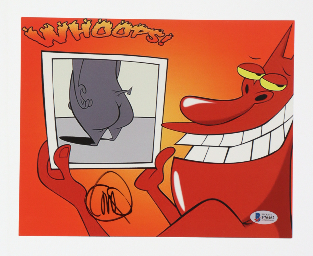 Charlie Adler Signed "Cow and Chicken" 8x10 Photo (Beckett) | Pristine ...