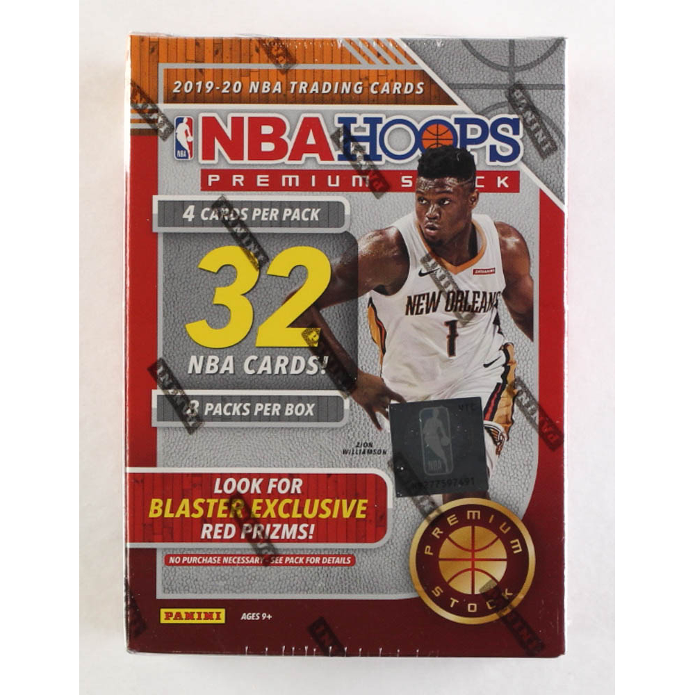 2019-20 Panini Hoops Premium Stock Basketball Blaster Box With (8 ...