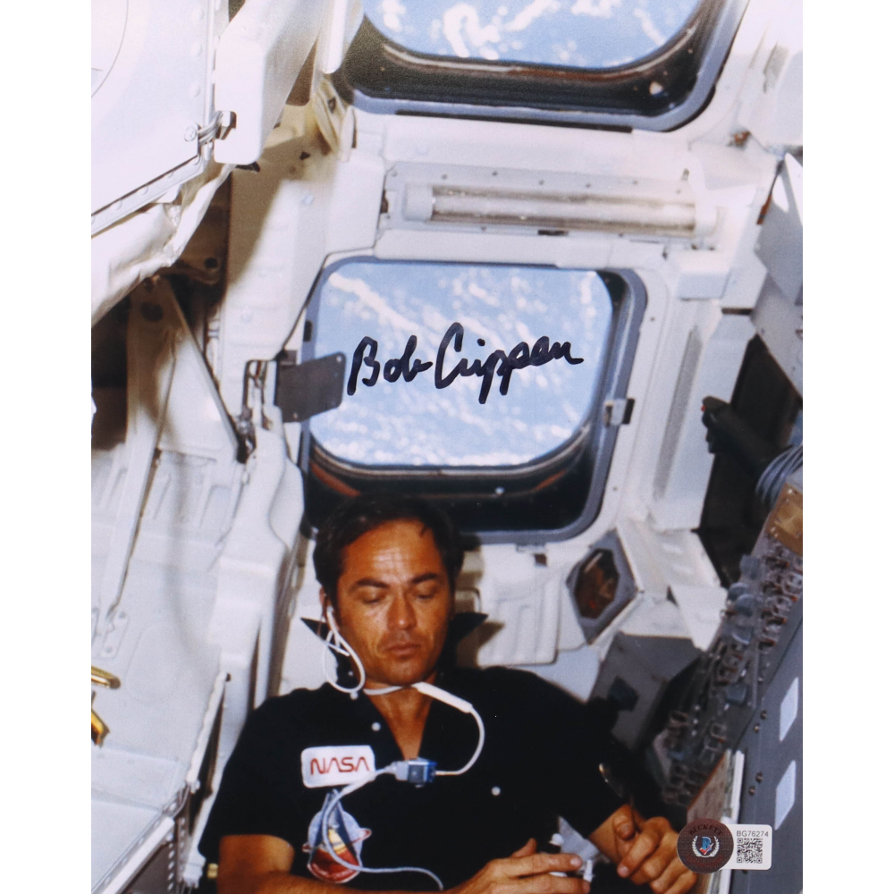 Bob Crippen Signed NASA 8x10 Photo (Beckett) | Pristine Auction
