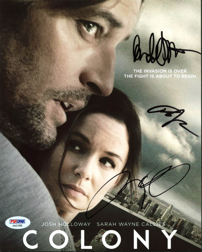 "Colony" 8x10 Photo Cast-Signed by Tory Kittles, Amanda Righetti ...