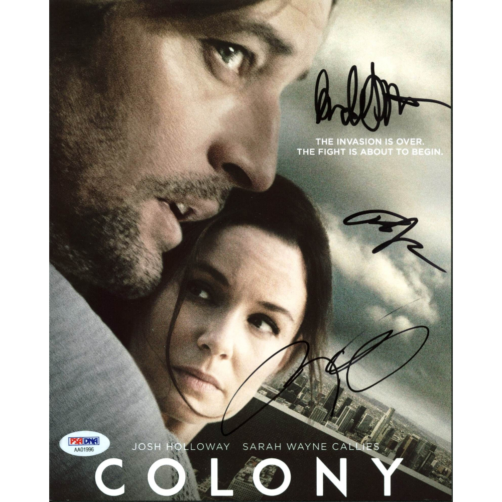 "Colony" 8x10 Photo Cast-Signed by Tory Kittles, Amanda Righetti ...