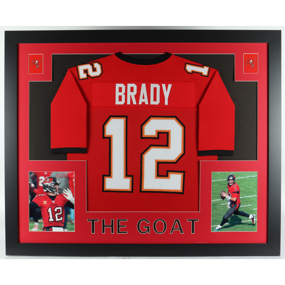 Tom Brady Custom Framed Jersey Display | Pristine Auction