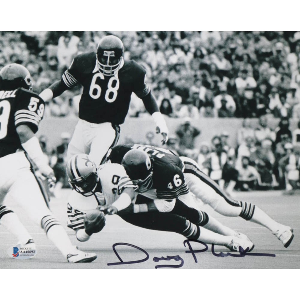 Doug Plank Signed Bears 8x10 Photo (Beckett) | Pristine Auction