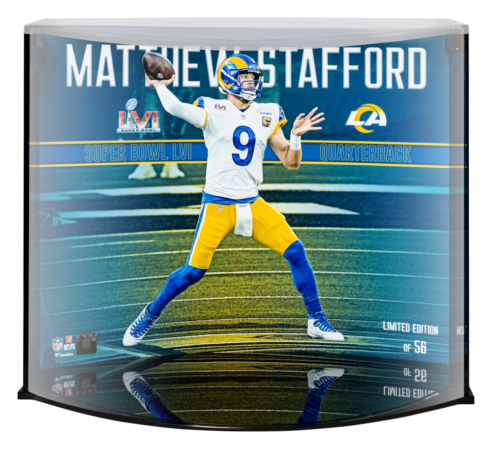 Matthew Stafford Signed Rams Full-Size Authentic On-Field SpeedFlex ...