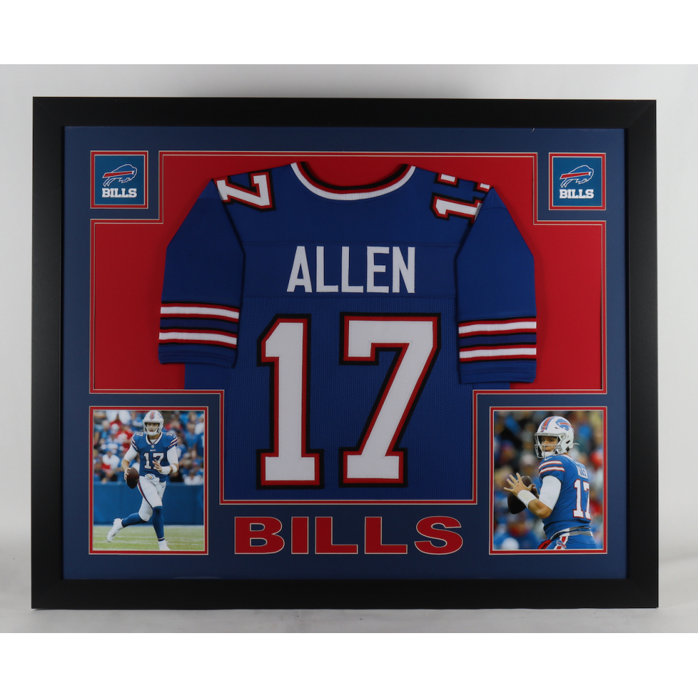 Josh Allen Custom Framed Jersey Display | Pristine Auction