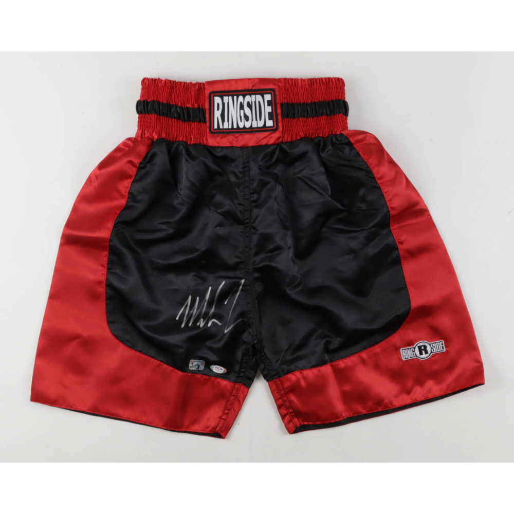 Mike Tyson Signed Ringside Boxing Trunks (PSA & Tyson) | Pristine Auction