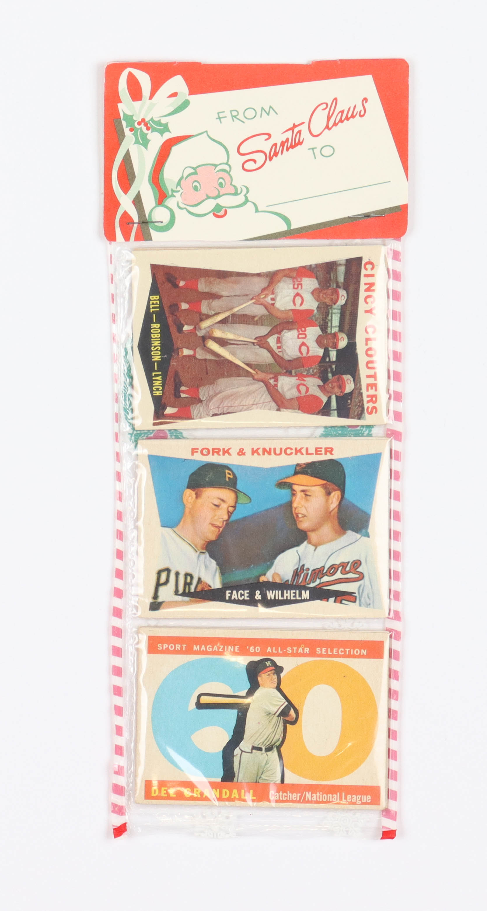1960 Topps Baseball Christmas Rack Pack with (12) Cards | Pristine Auction