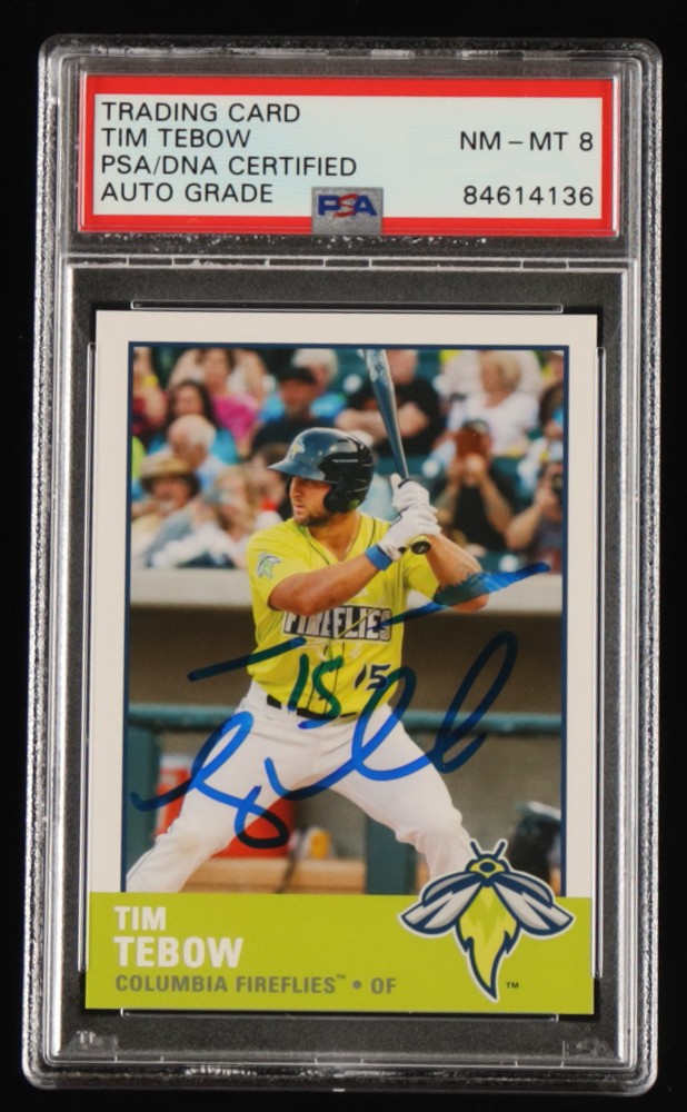 Tim Tebow Signed 2017 Grandstand #25 (PSA) | Pristine Auction