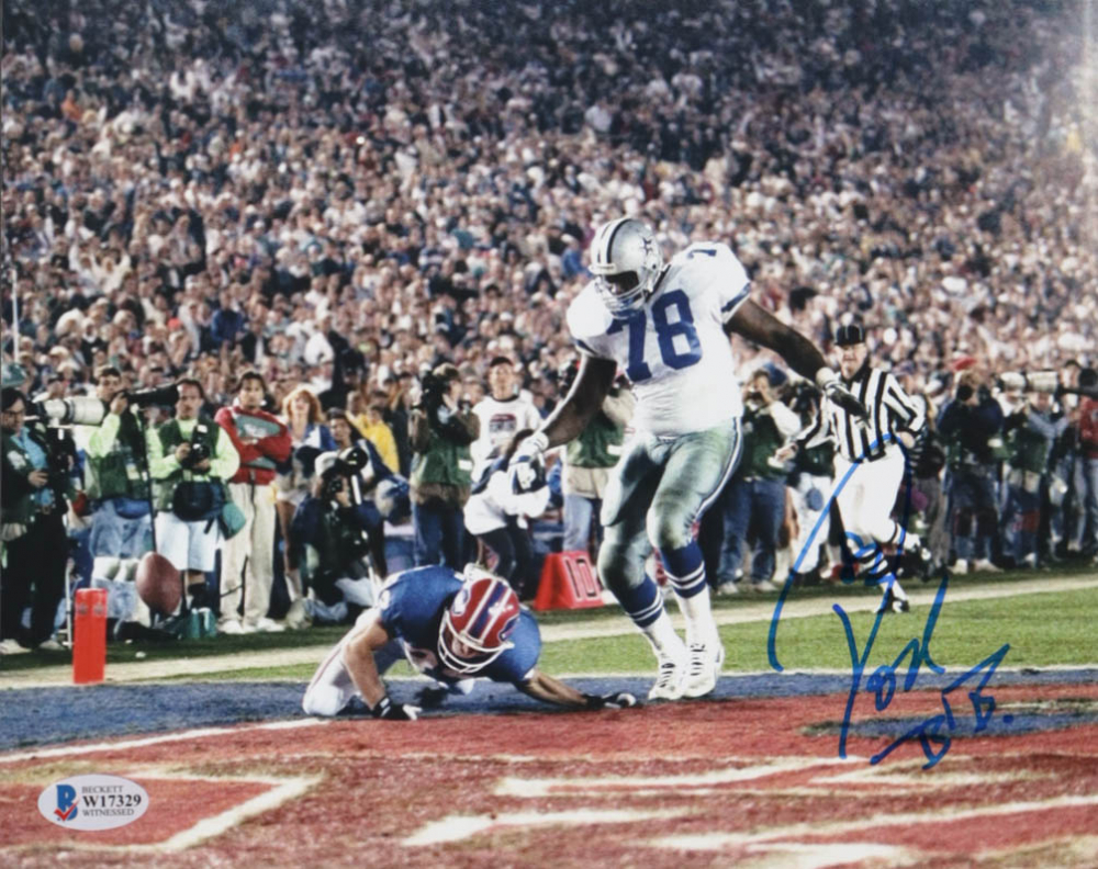 Don Beebe Signed Bills 8x10 Photo Inscribed "B.B." (Beckett) | Pristine ...