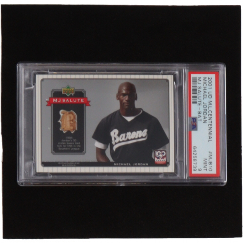 Michael Jordan 2001 Upper Deck Minors Centennial MJ Game Bat #MJB10 ...
