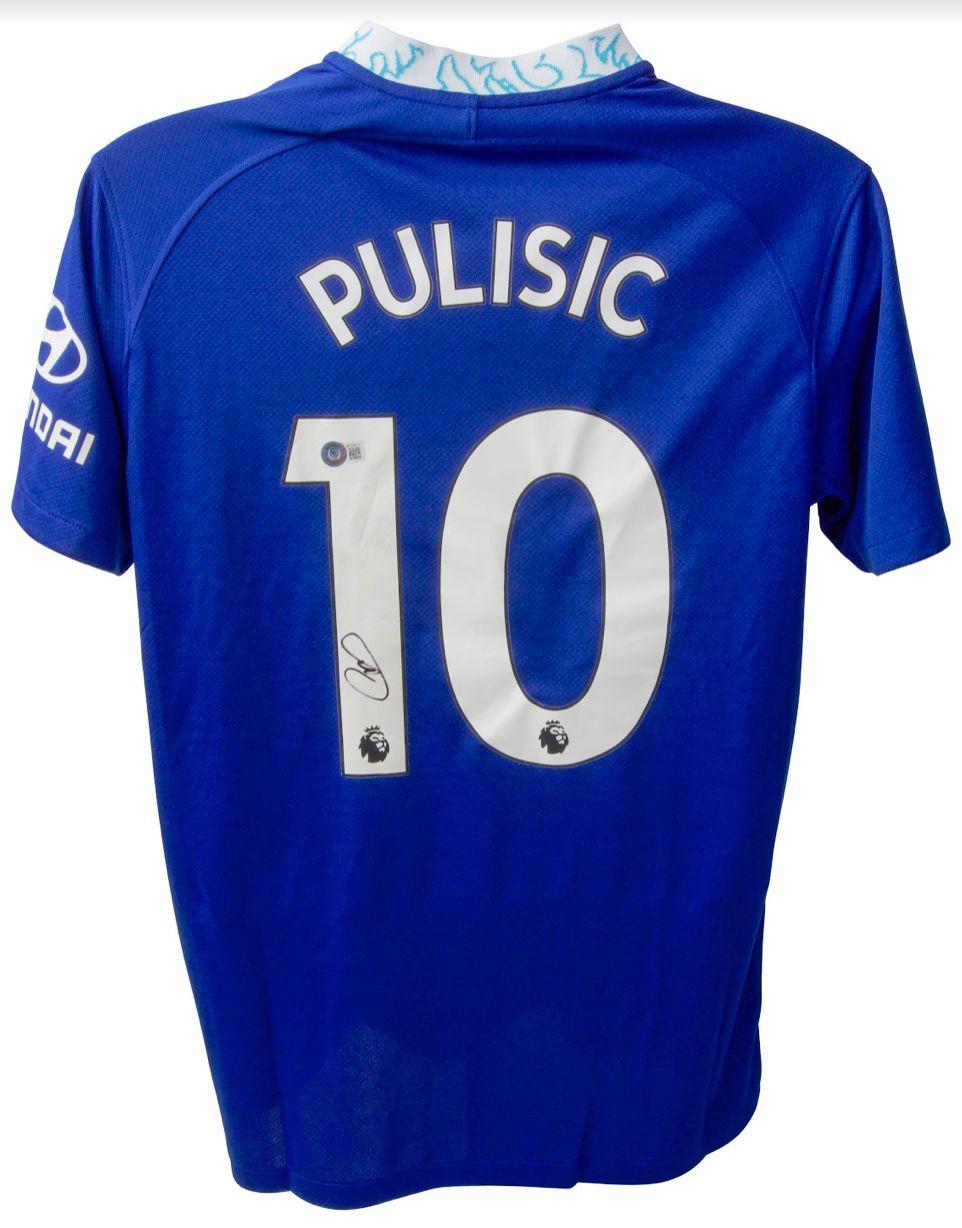 Cristian Pulisic Signed Chelsea F.C. Jersey (Beckett) | Pristine Auction
