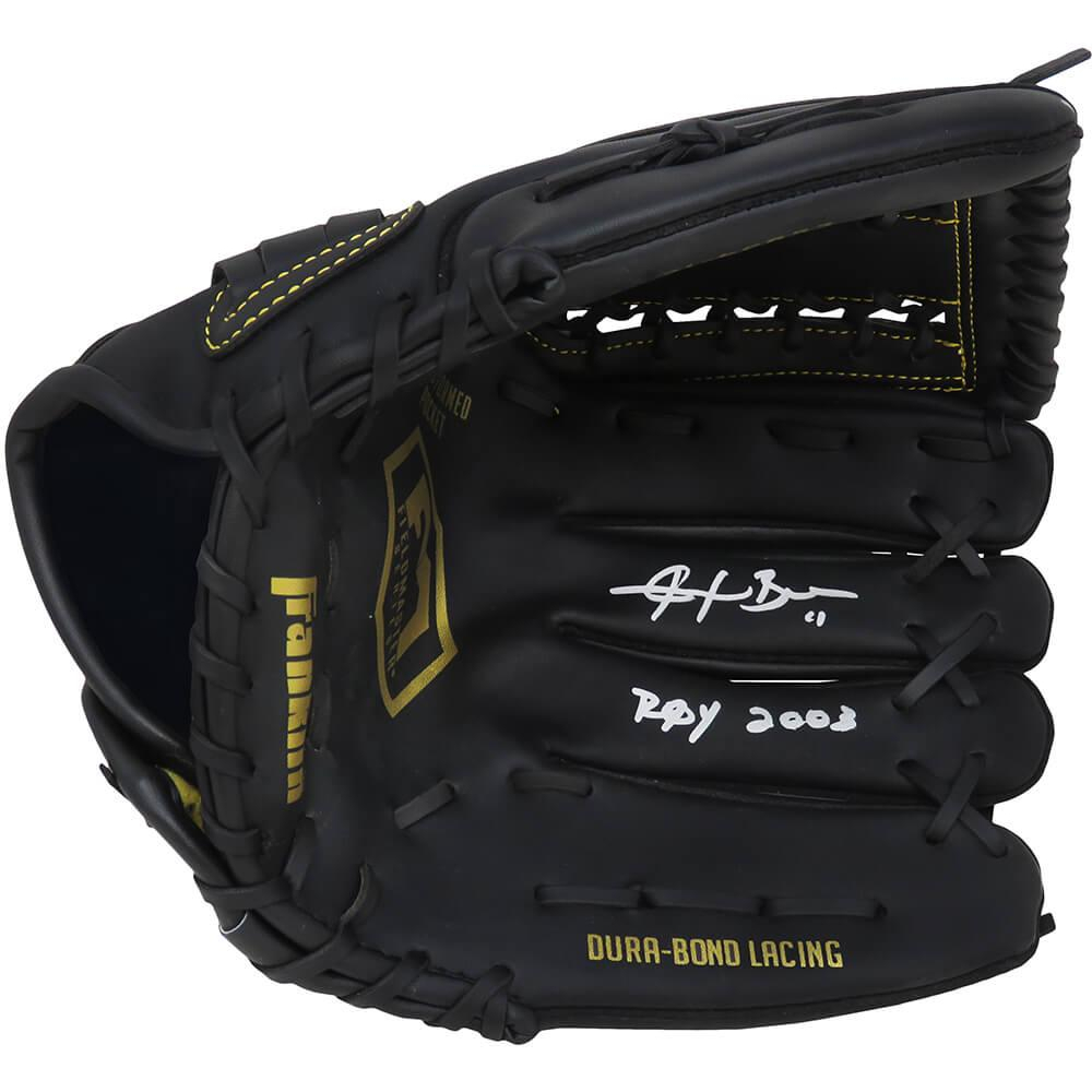 Angel Berroa Signed Baseball Glove Inscribed "ROY 2003" (Schwartz ...