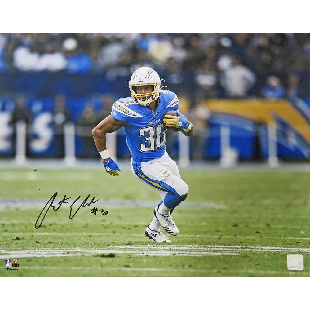 Austin Ekeler Signed Chargers 16x20 Photo (Schwartz) | Pristine Auction