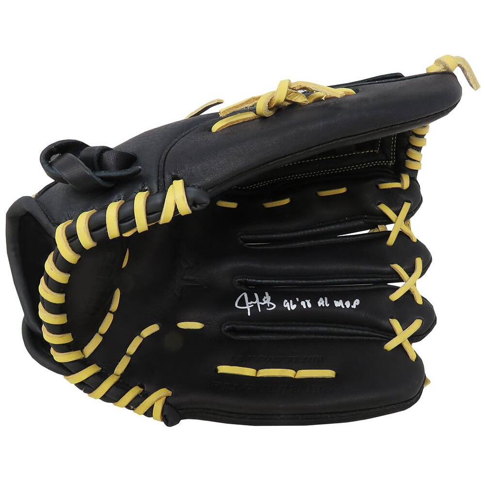 Juan Gonzalez Signed Baseball Glove Inscribed "96' 98 AL MVP" (Schwartz ...