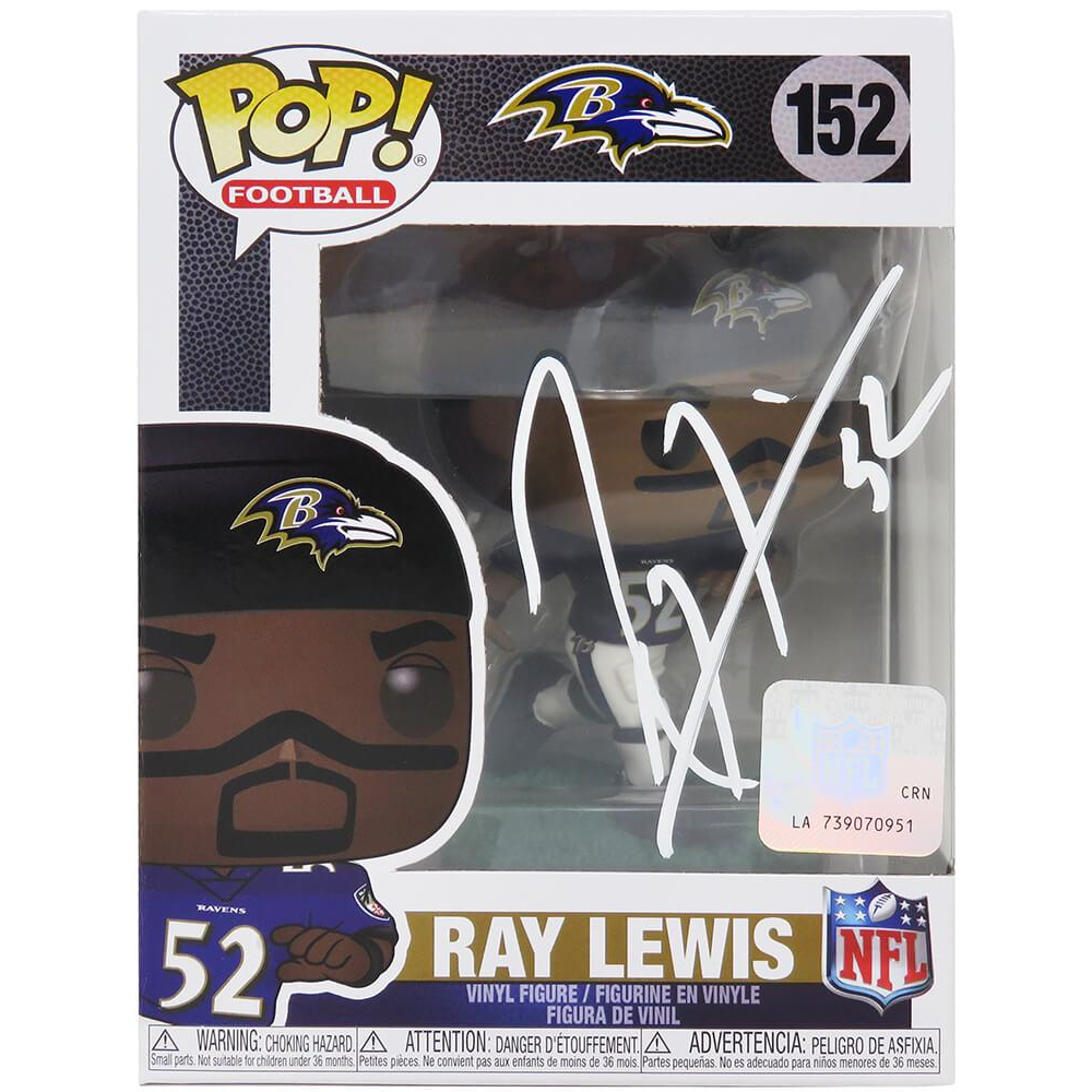 Ray Lewis Signed Ravens #152 Funko Pop! Vinyl Figure (Schwartz ...