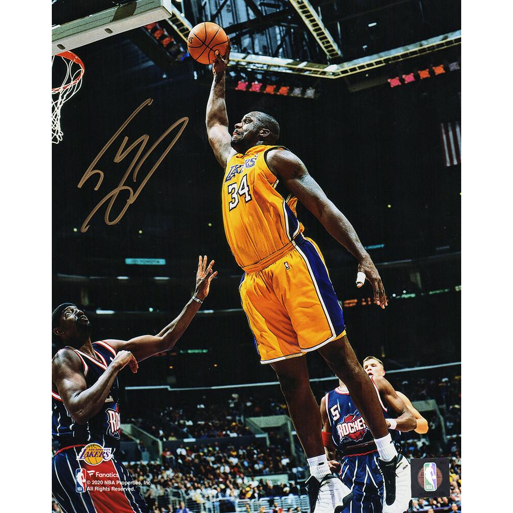 Shaquille O'Neal Signed Lakers 8x10 Photo (Schwartz) | Pristine Auction