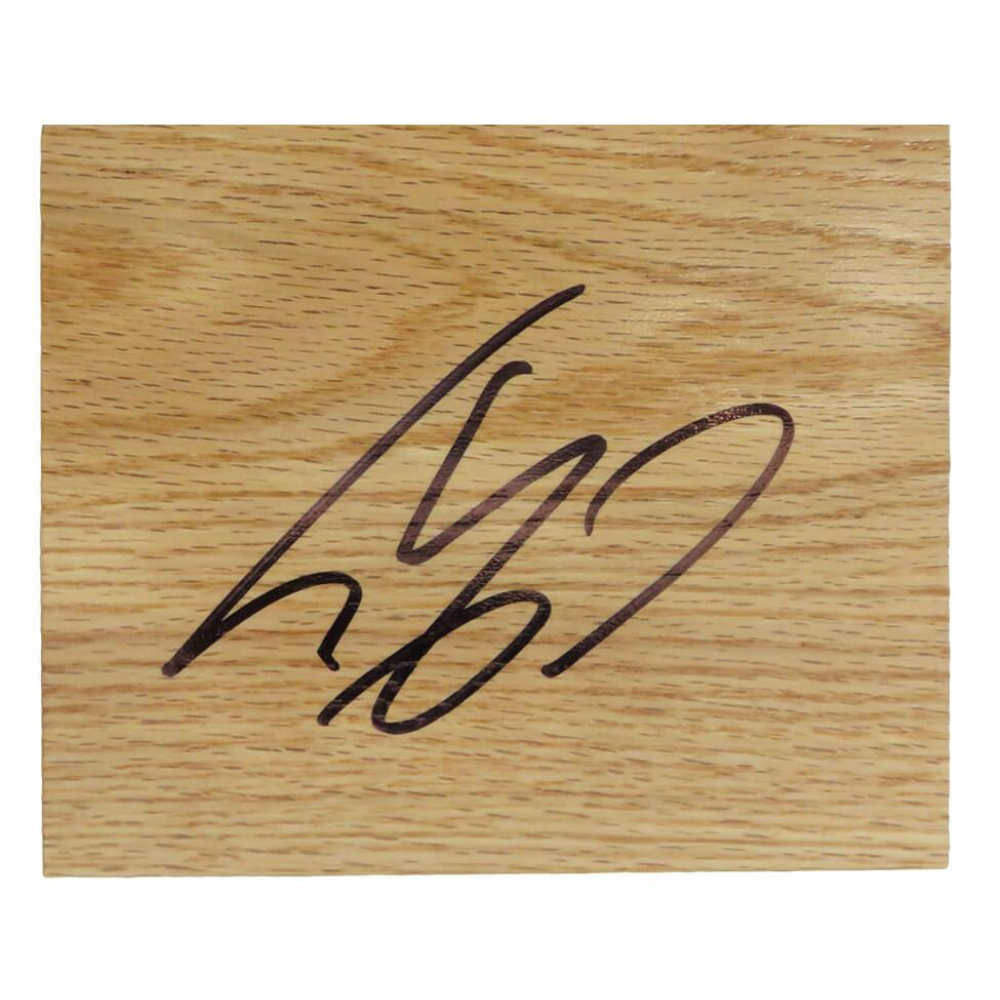 Shaquille O'Neal Signed 5x6 Floor Piece (Schwartz) | Pristine Auction