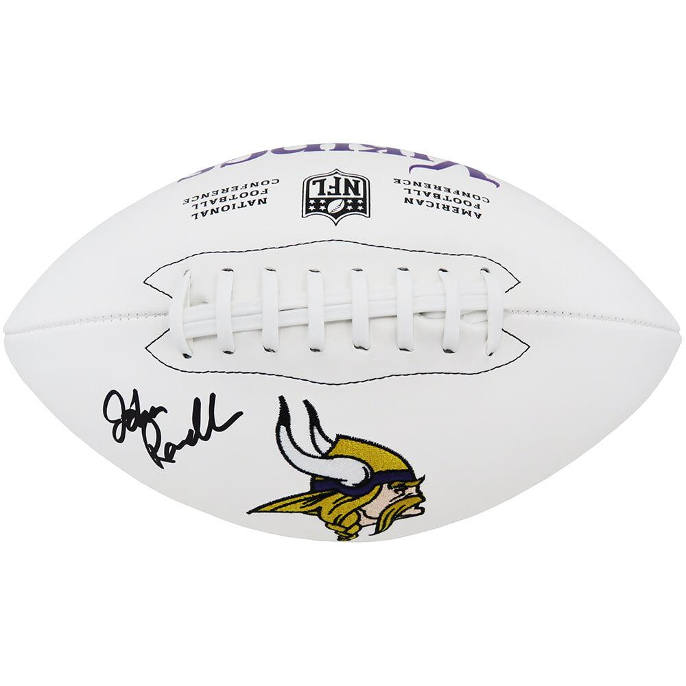 John Randle Signed Vikings Logo Football (Schwartz) | Pristine Auction John Randle Signed Vikings Logo Football (Schwartz) | Pristine Auction