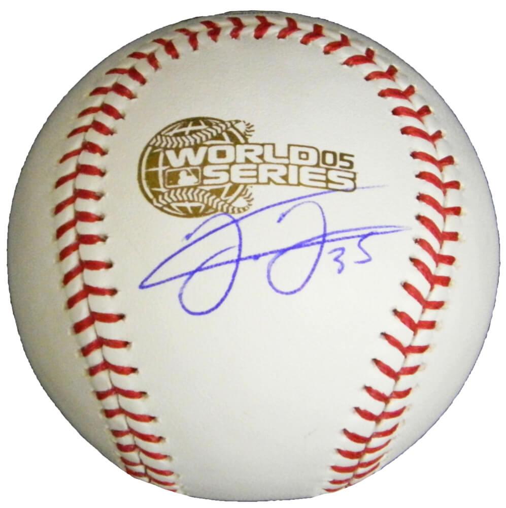 Frank Thomas Signed 2005 World Series Logo Baseball (Schwartz ...