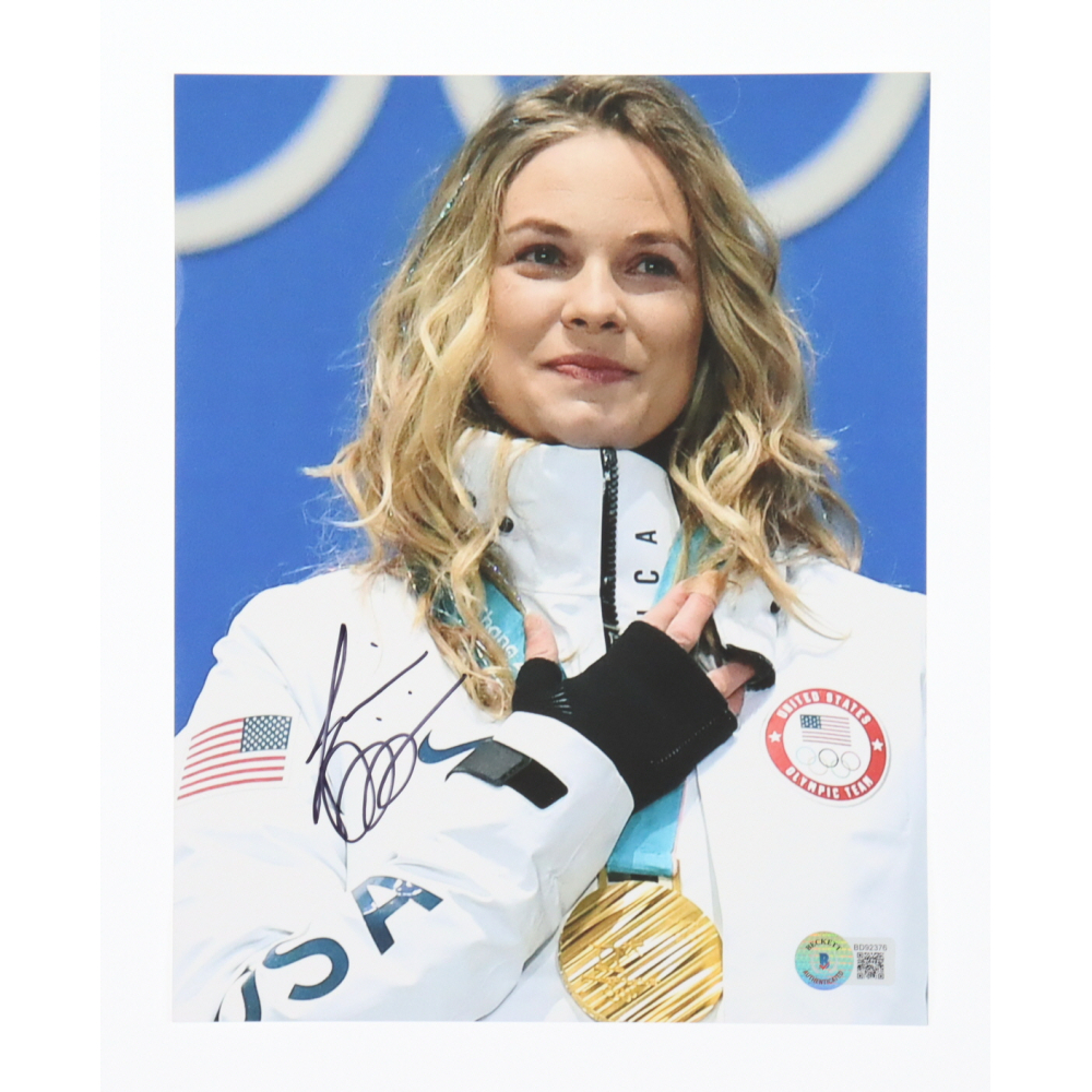 Jessie Diggins Signed Team USA 8x10 Photo (Beckett) | Pristine Auction