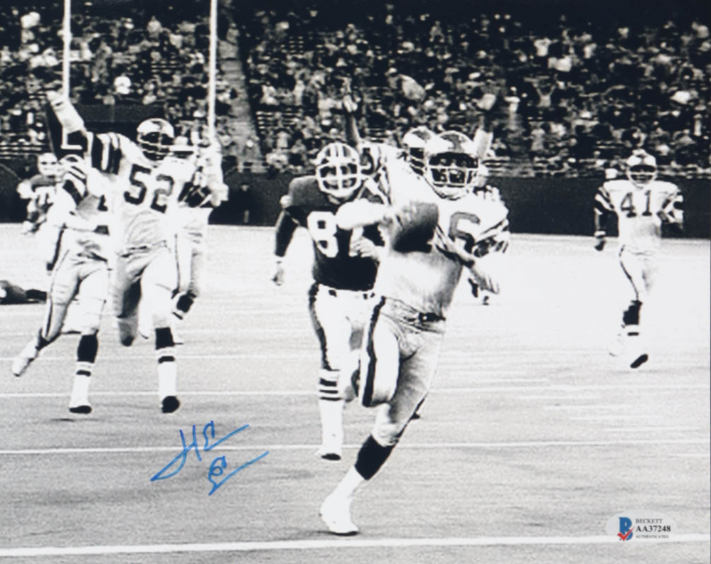 Herman Edwards Signed Eagles 8x10 Photo (Beckett) | Pristine Auction