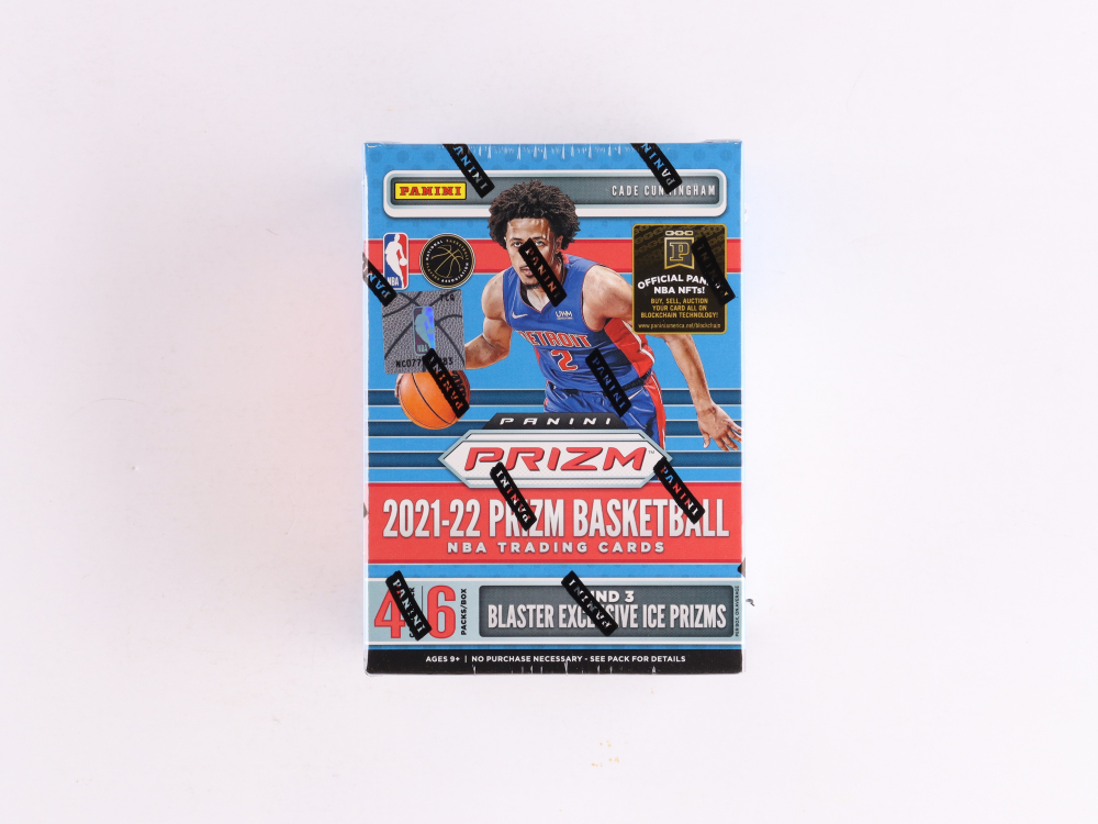 2021-22 Panini Prizm Basketball Blaster Box with (6) Packs | Pristine Auction