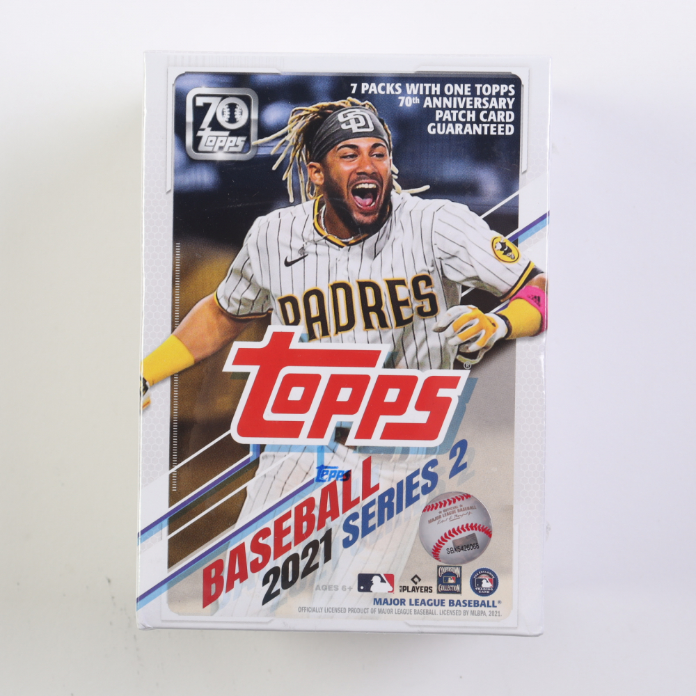 2021 Topps Series 2 Baseball Blaster Box with (7) Packs | Pristine Auction