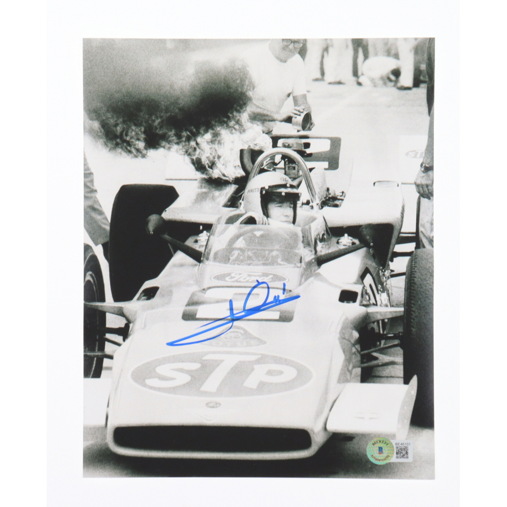 Mario Andretti Signed 8x10 Photo (Beckett) | Pristine Auction