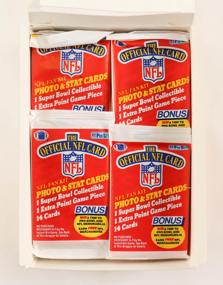 1989 Pro Set Series 2 Football Wax Box with (36) Packs | Pristine Auction
