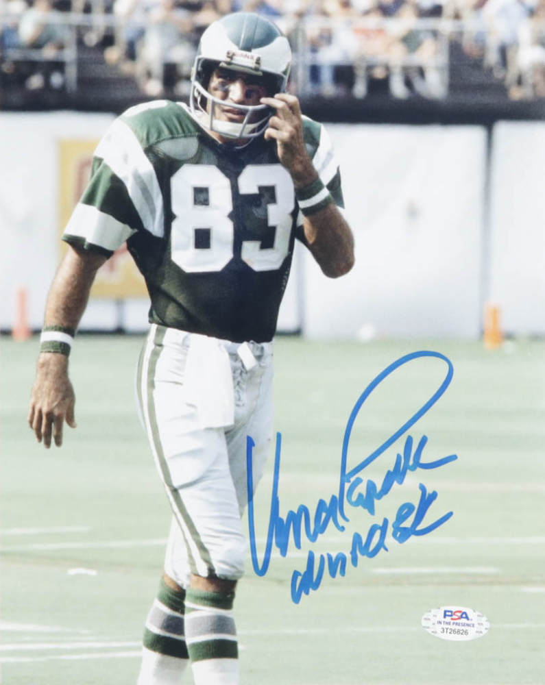 Vince Papale Signed Eagles 8x10 Photo Inscribed "Invincible" (PSA ...