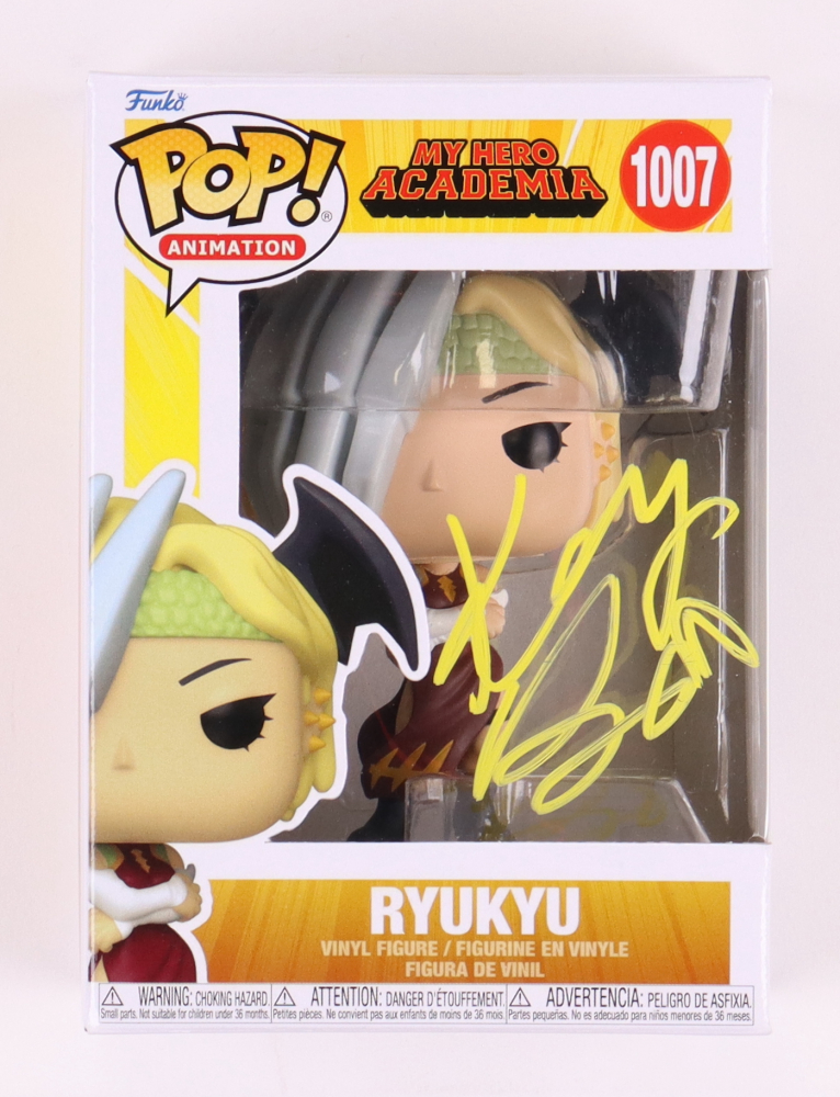 Katelyn Barr Signed "My Hero Academia" #1007 Ryukyu Funko Pop! Vinyl ...