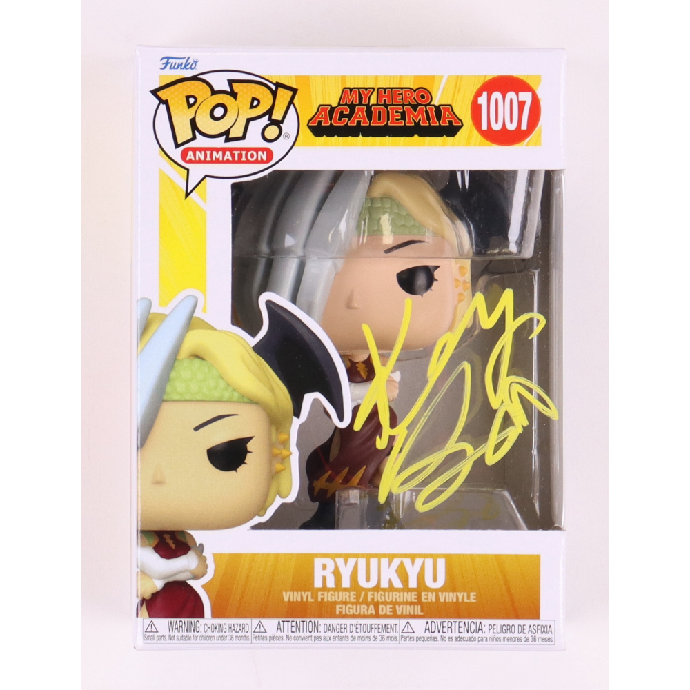 Katelyn Barr Signed "My Hero Academia" #1007 Ryukyu Funko Pop! Vinyl ...