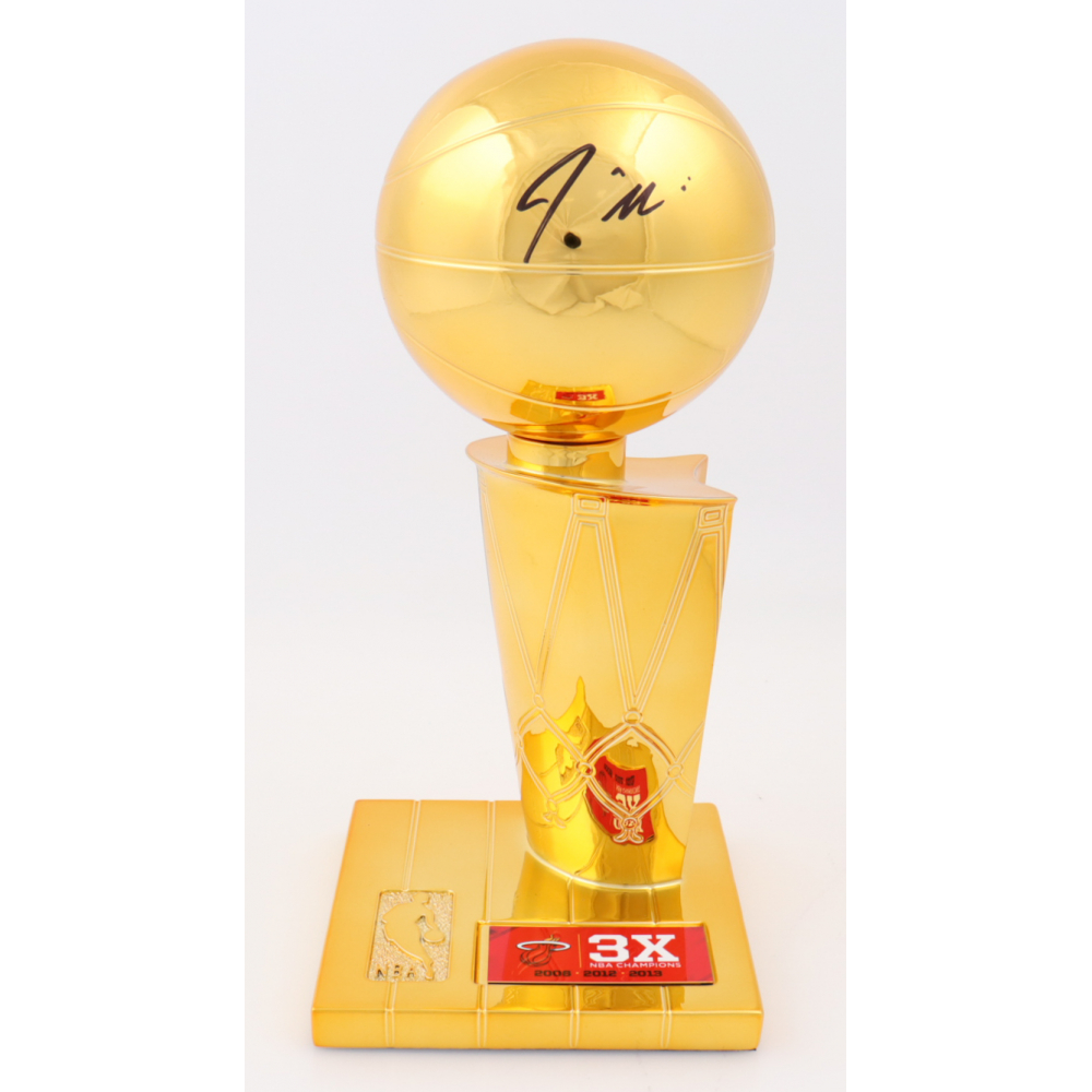 Jason Williams Signed Heat NBA 3x Champions Replica Trophy (PA ...