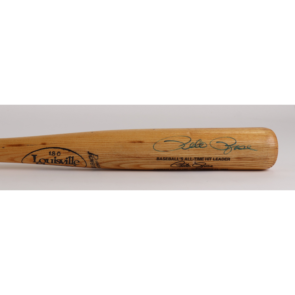 Pete Rose Signed Louisville Slugger Player Model Baseball Bat (JSA ...