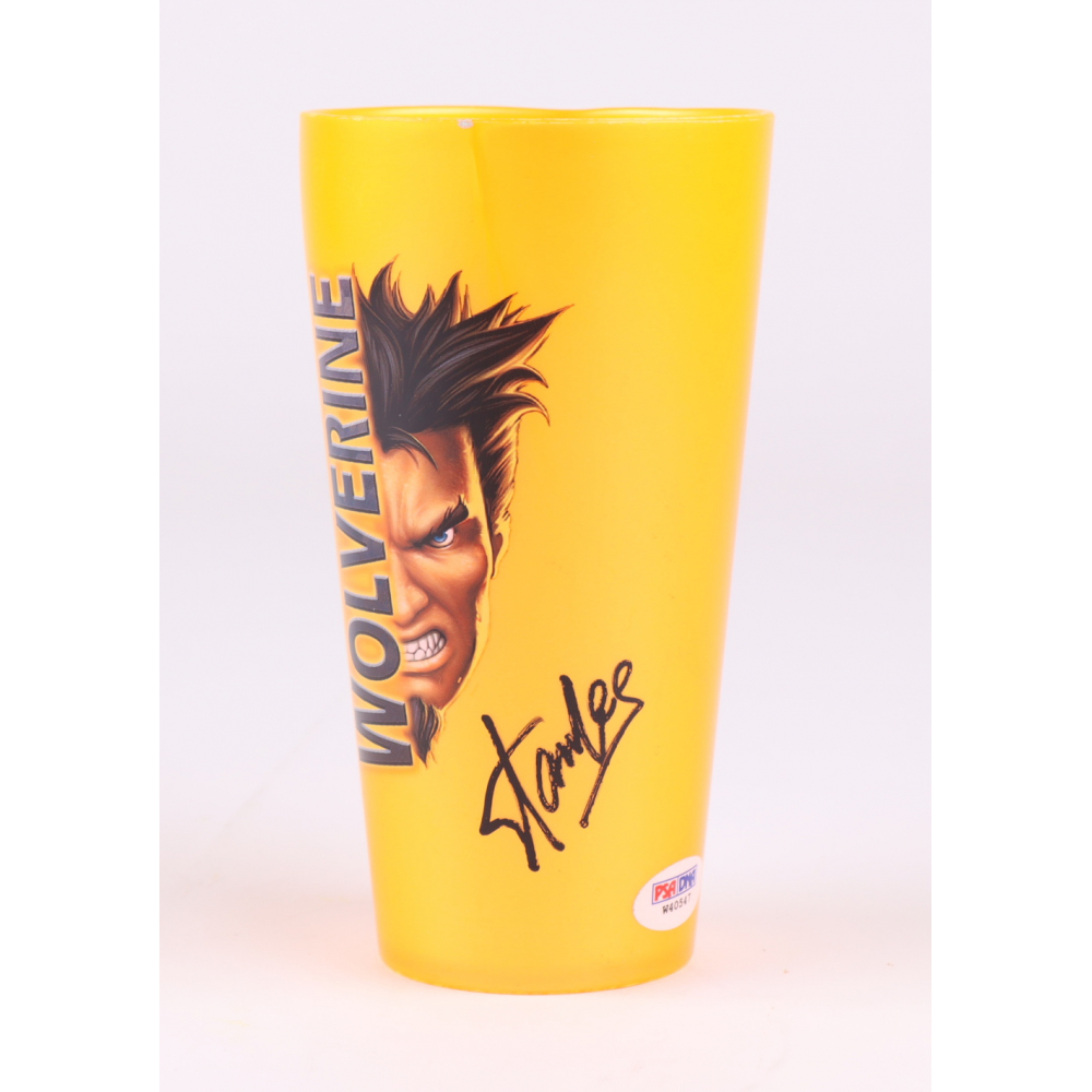 Stan Lee Signed Wolverine Cup (PSA) | Pristine Auction