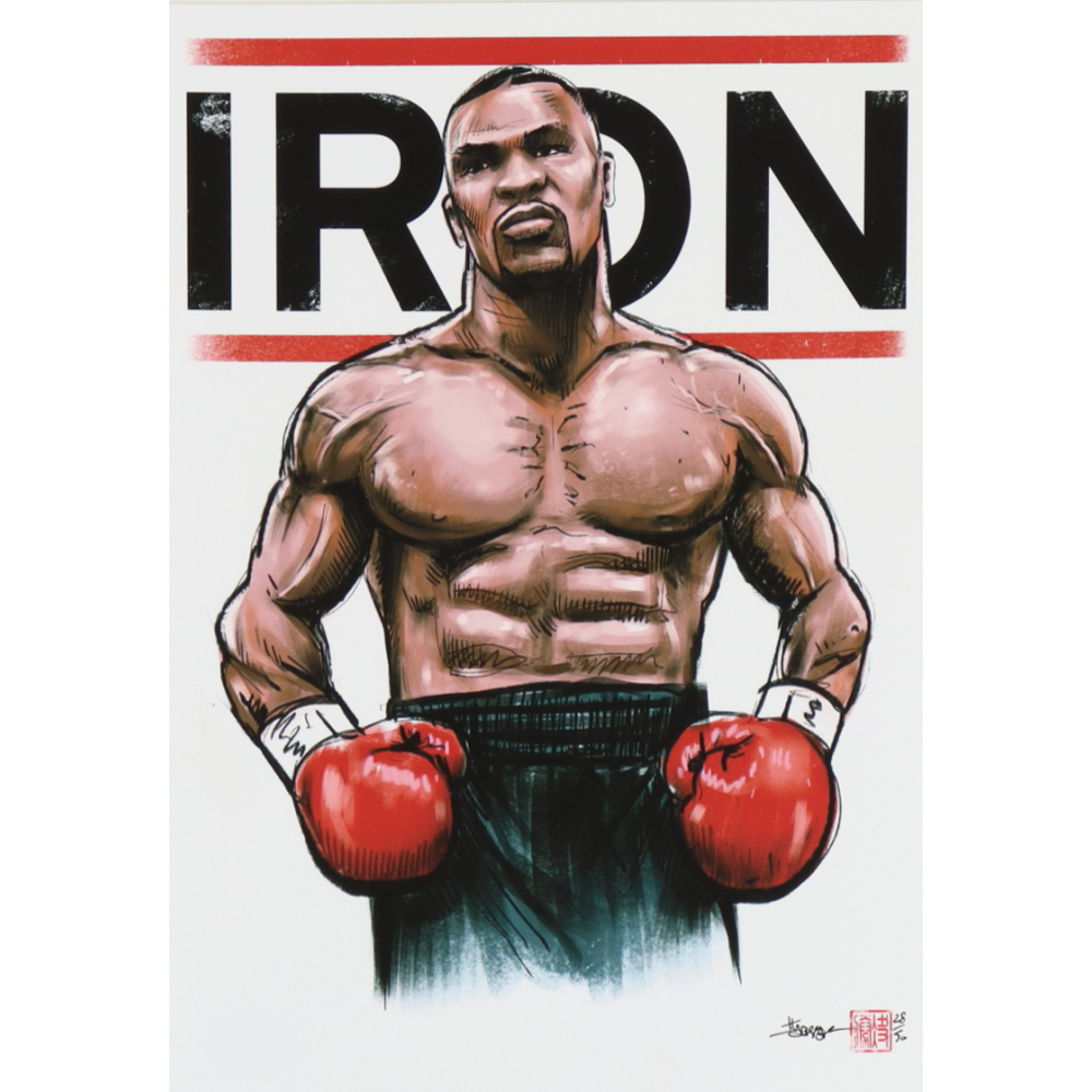 Thang Nguyen - Mike Tyson - 8x11.75 Signed Limited Edition Giclee on ...