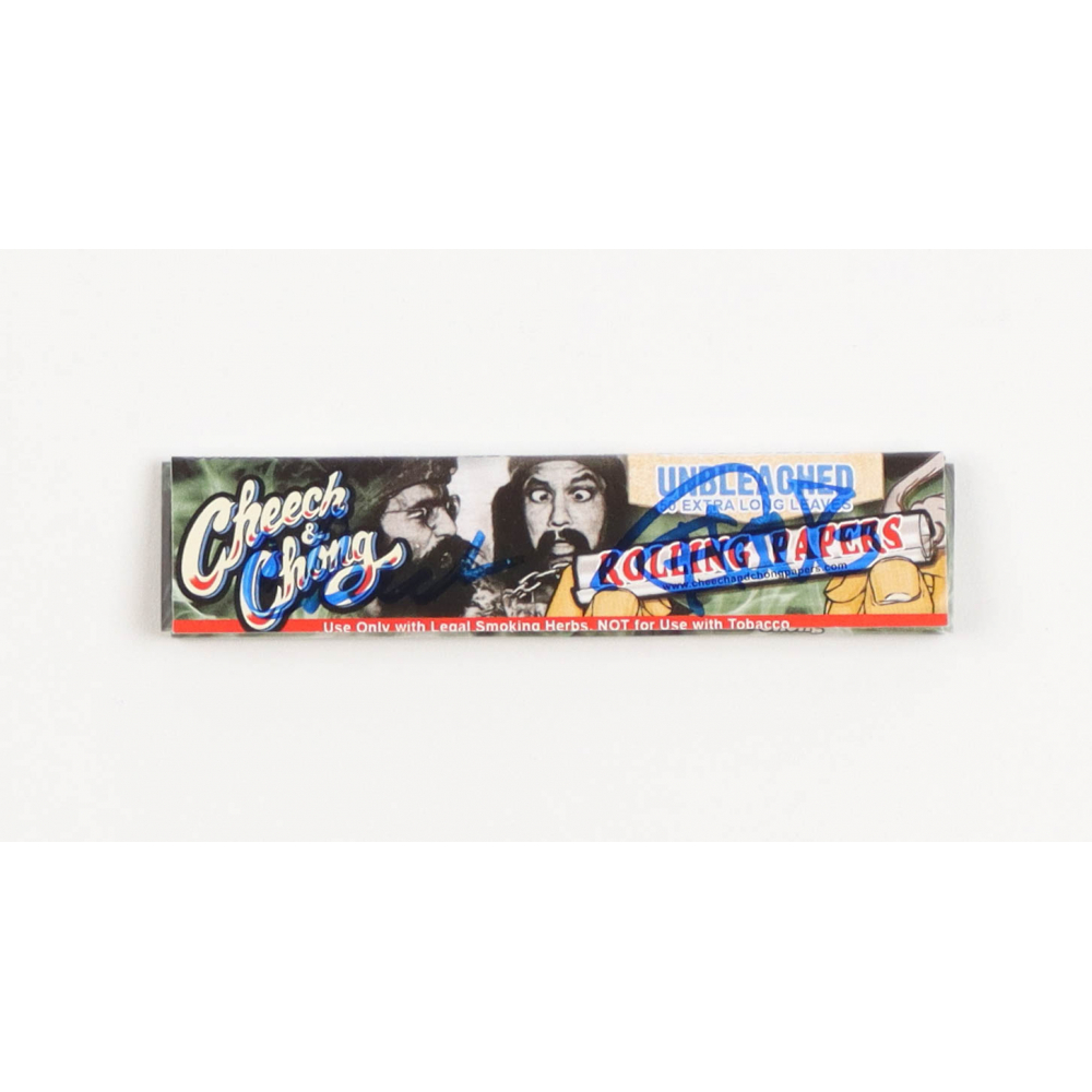 Cheech Marin & Tommy Chong Signed "Cheech & Chong" Rolling Papers (JSA ...